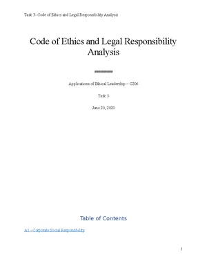 Ethical Lens Inventory - Your Primary Values show how you prioritize ...