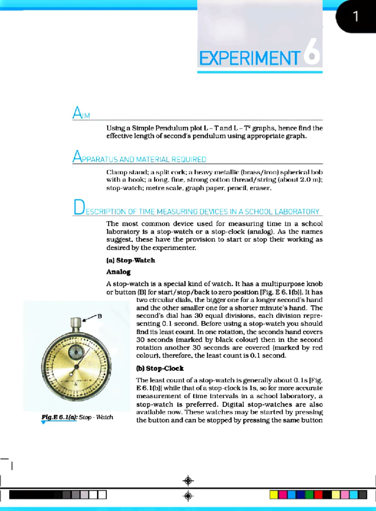 Experiment 6: Effective Length of a Simple Pendulum (Physics Lab) - Studocu