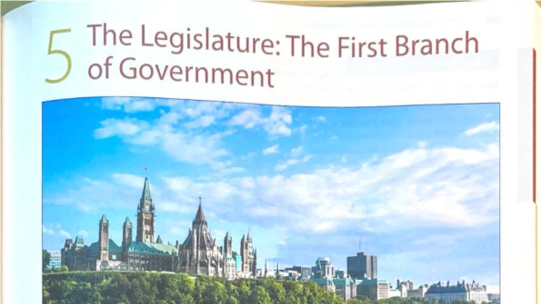 Chapter 5 - Lecture Materials - 5 The Legislature: The First Branch of ...