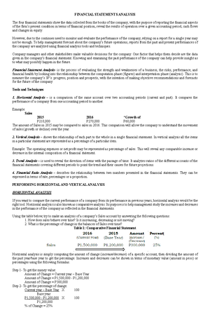 Overview of Financial Management - FINANCIAL MANAGEMENT Handout No. 1 ...