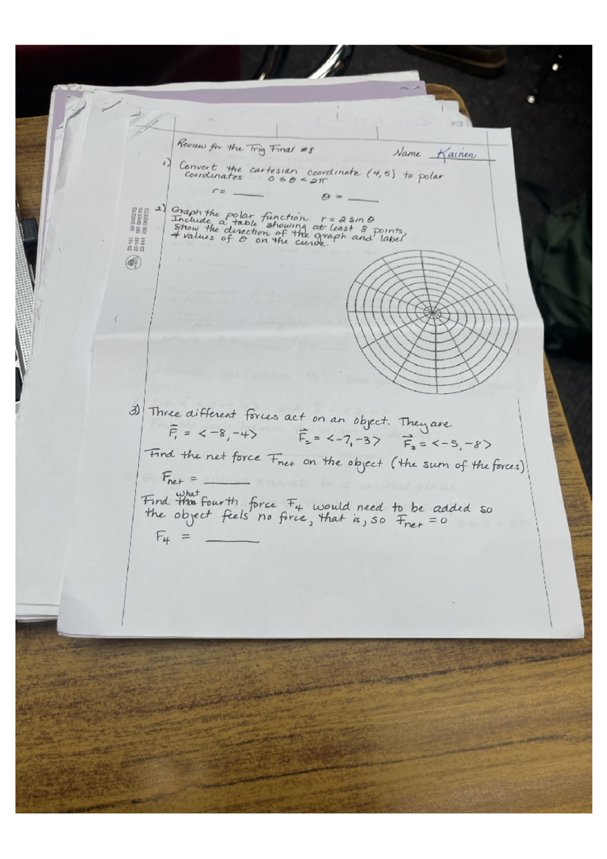 XYZ123 Trig Final Exam Review: Key Concepts and Problem Solving - Studocu