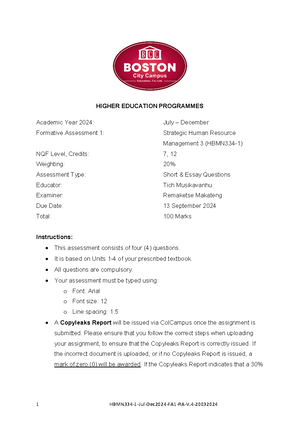 [Solved] when an organisation is preparing for a 3 year growth strategy - Strategic Human ...