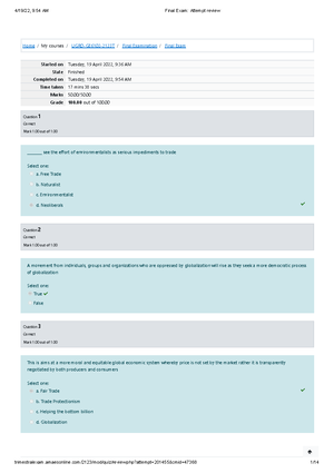 Principles of marketing first quarter exam - BAED-PRIM2121 Principles ...