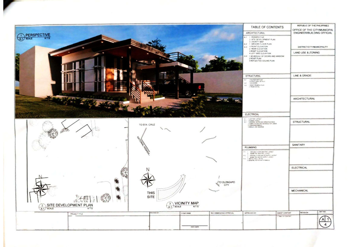 Quantity Surveying - Architectural Plans and Details - Studocu