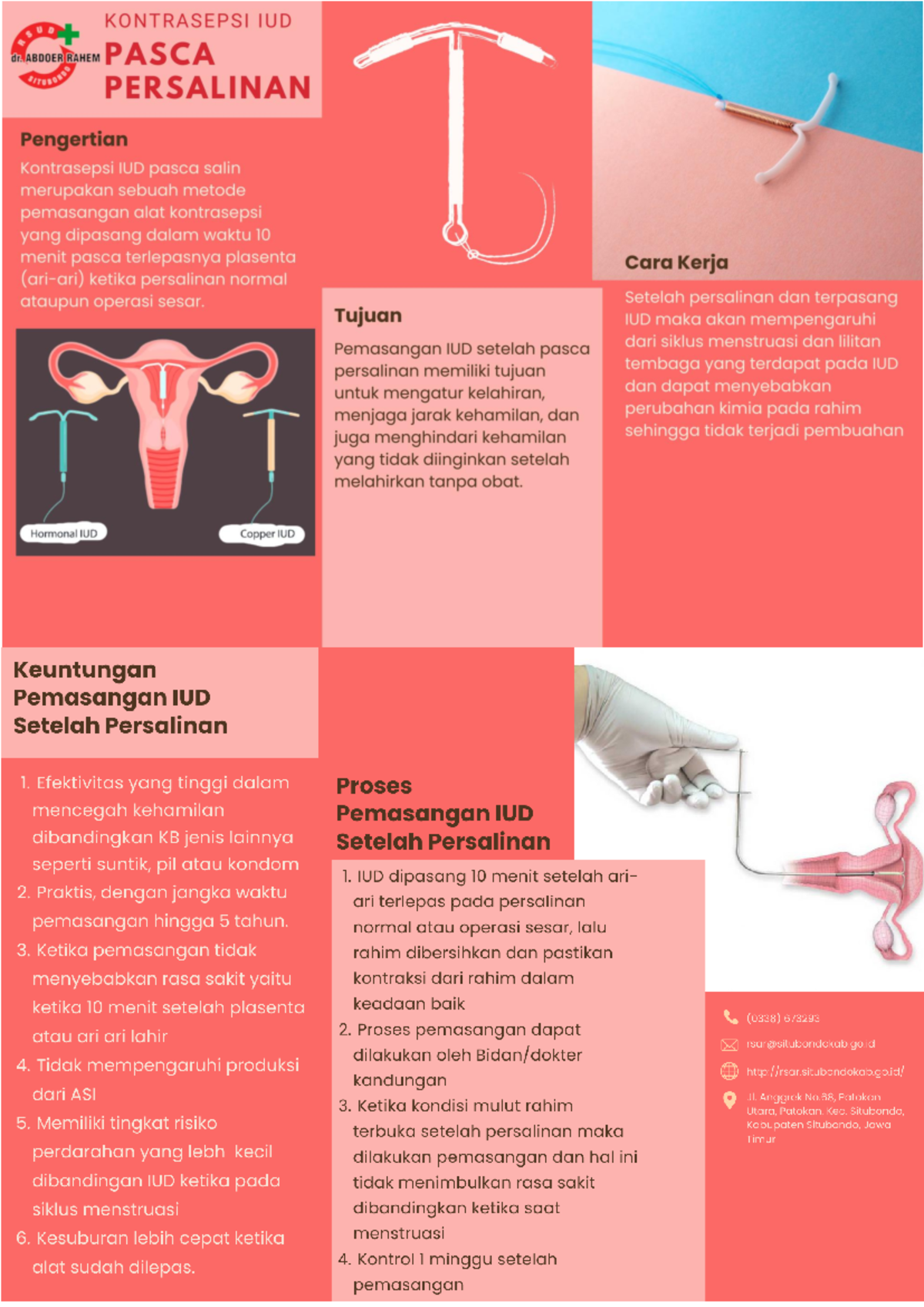 Pasca Salin IUD Leaflet Overview and Guidelines - Studocu
