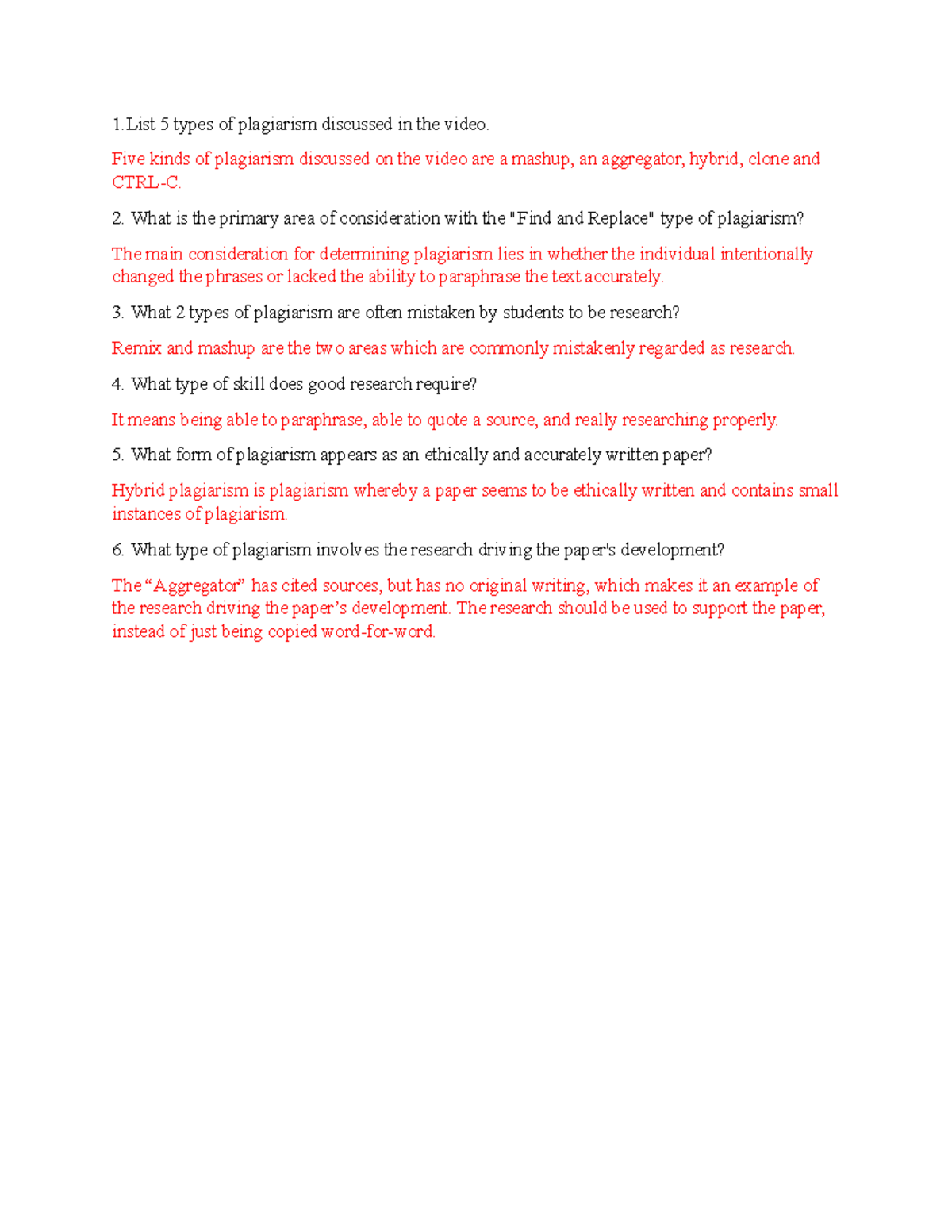 Understanding the 10 Types of Plagiarism: Key Insights and Definitions ...