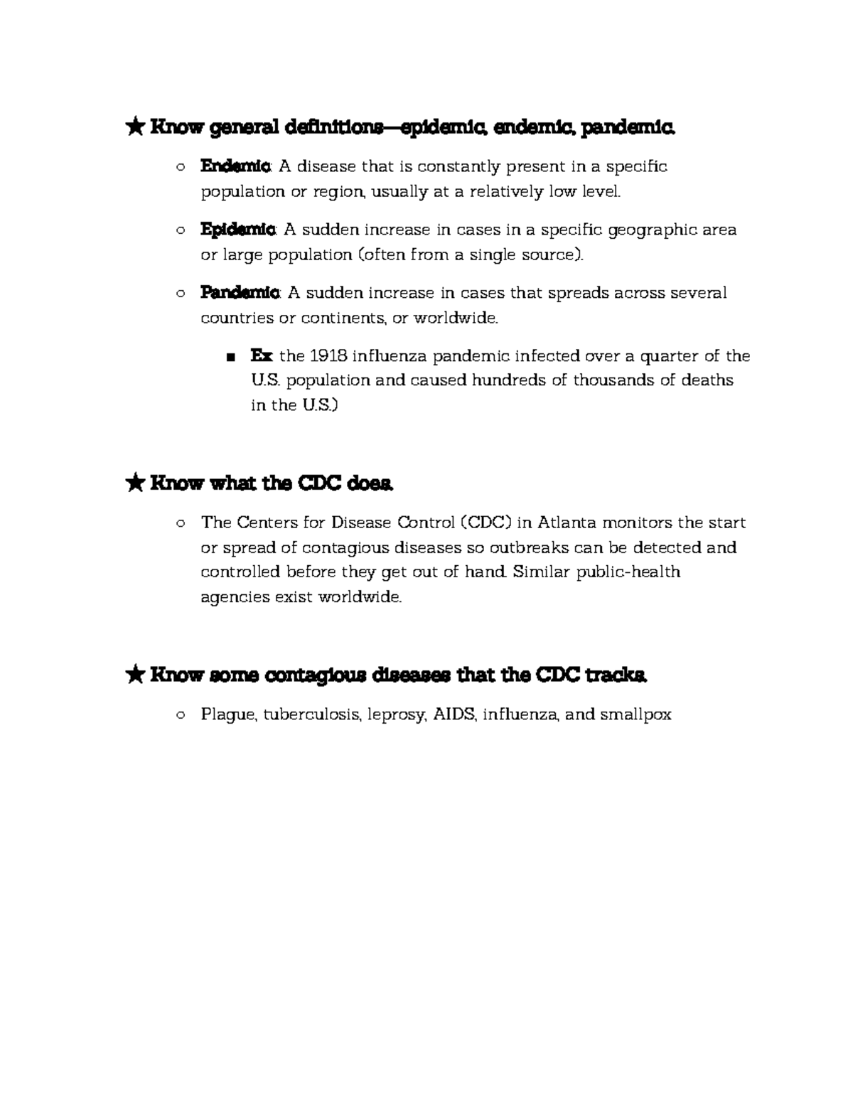 Lab Assignment #10: Understanding Endemic, Epidemic, and Pandemic ...