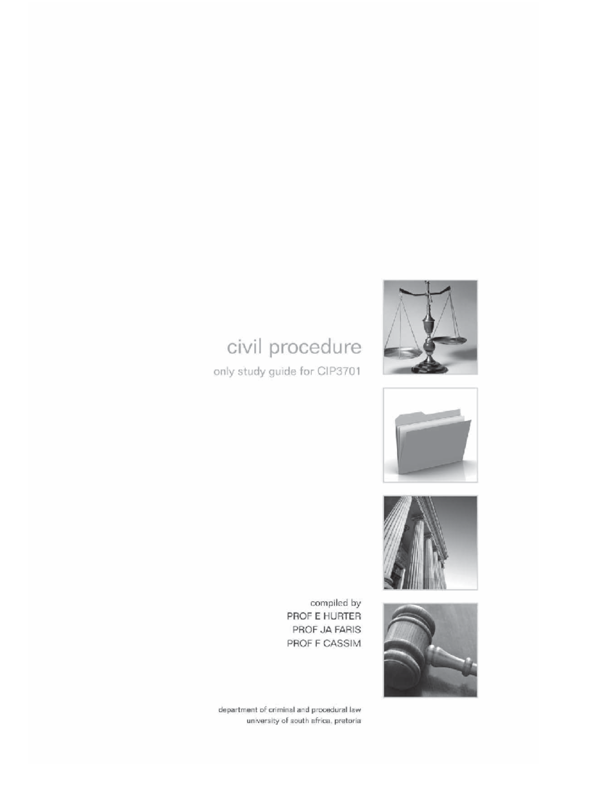 Civil Procedure study NOTES CIVIL PROCEDURE - Wits University - Studocu