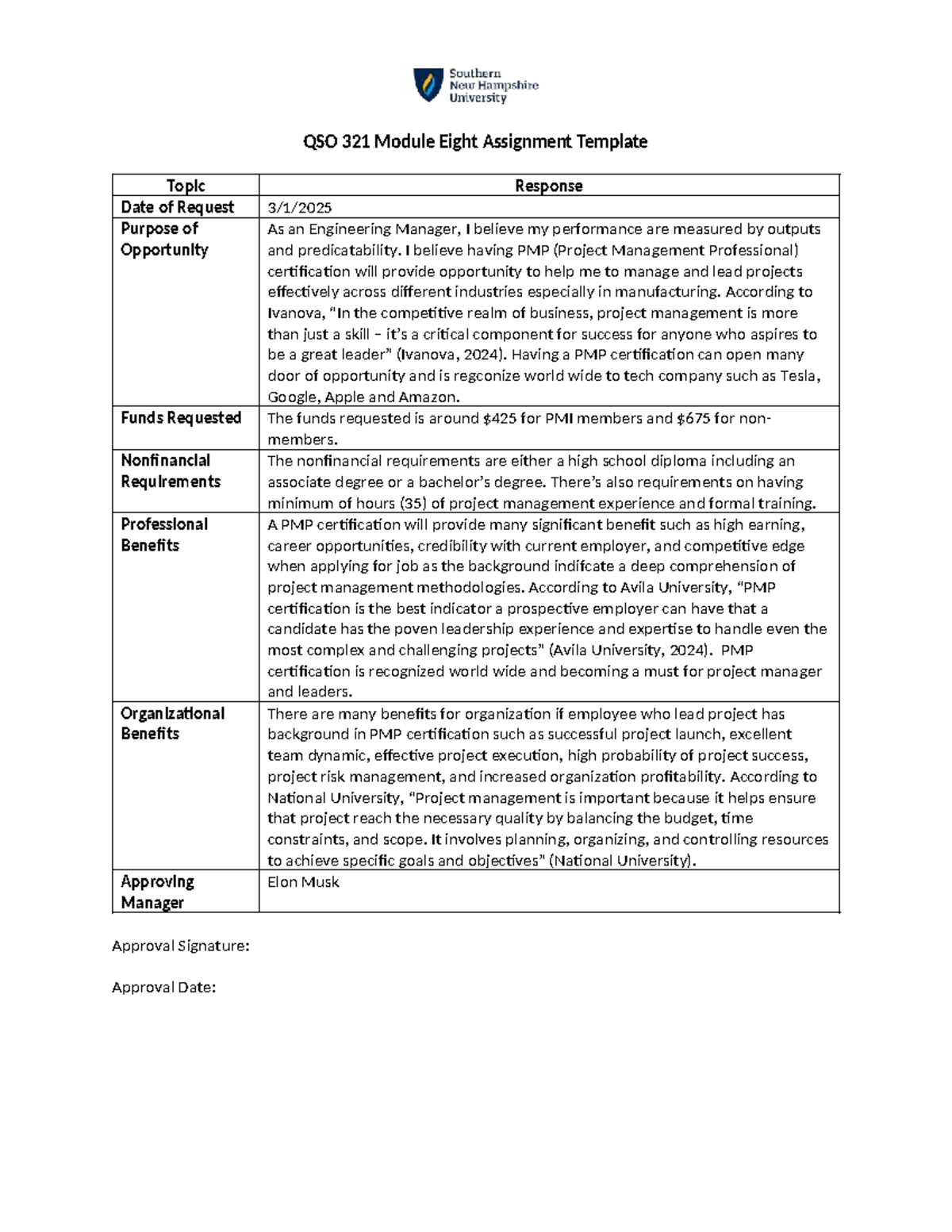 QSO 321 Module Eight Assignment Template - QSO 321 Module Eight ...