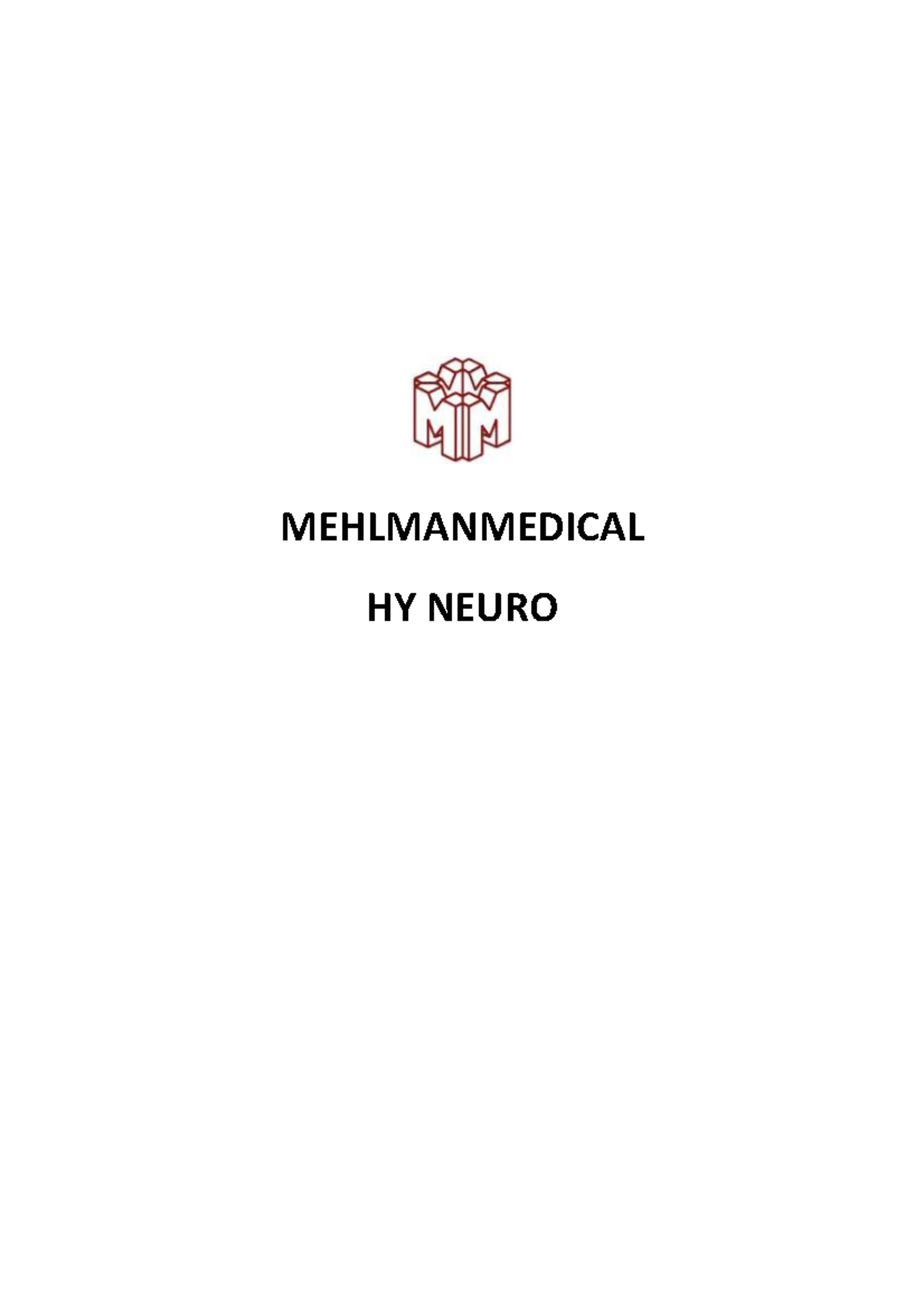HY Neuro-1: Key Stroke Risk Factors and Management for USMLE - Studocu