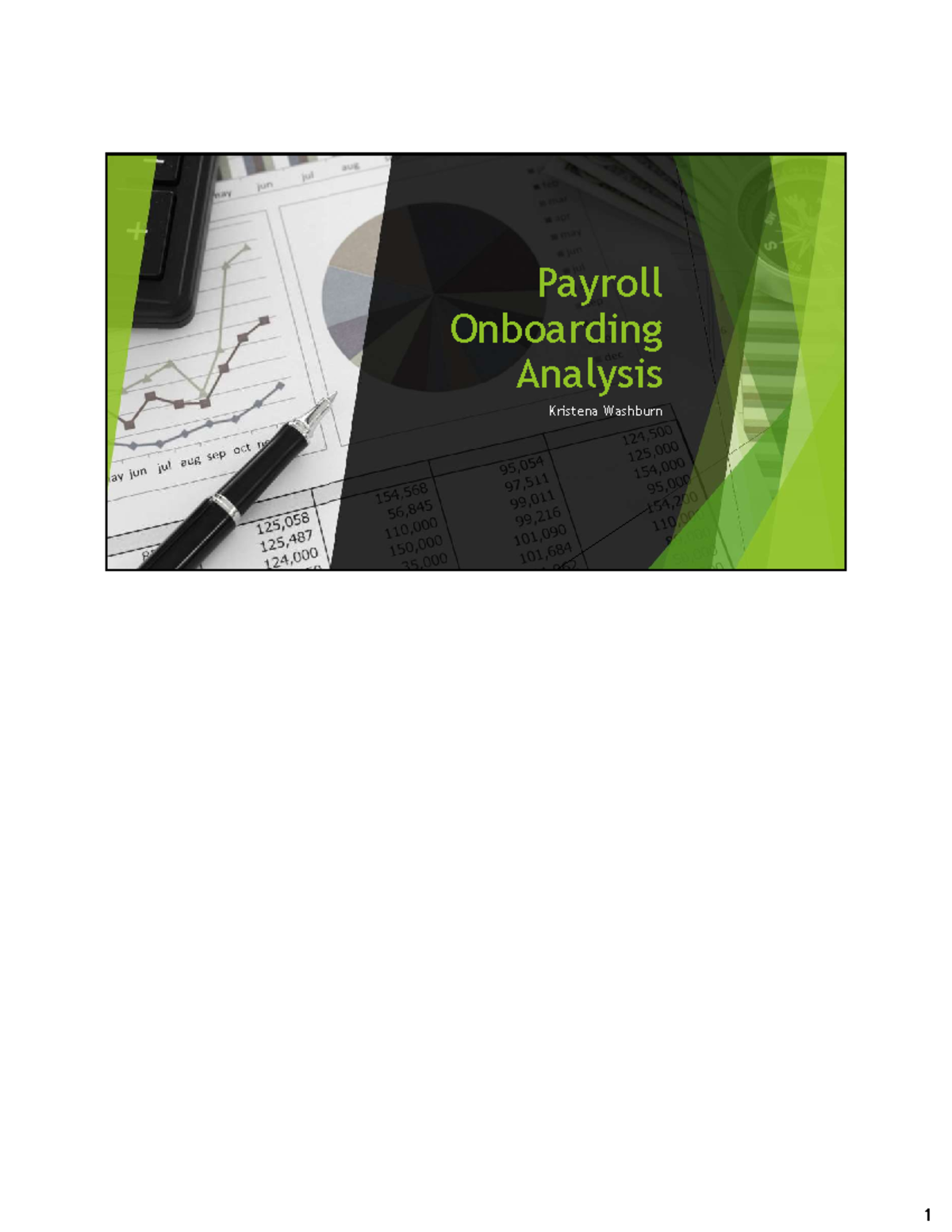 ACC 315 Payroll Onboarding Process Analysis and Insights - Studocu