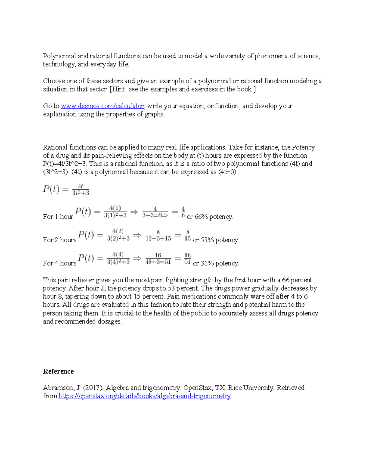 MATH 1201: Polynomial & Rational Functions in Real-Life Applications ...