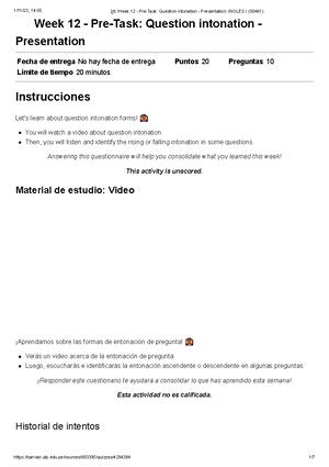 Week 09 Indicaciones En Español Para El Alumno Inglés 1 3