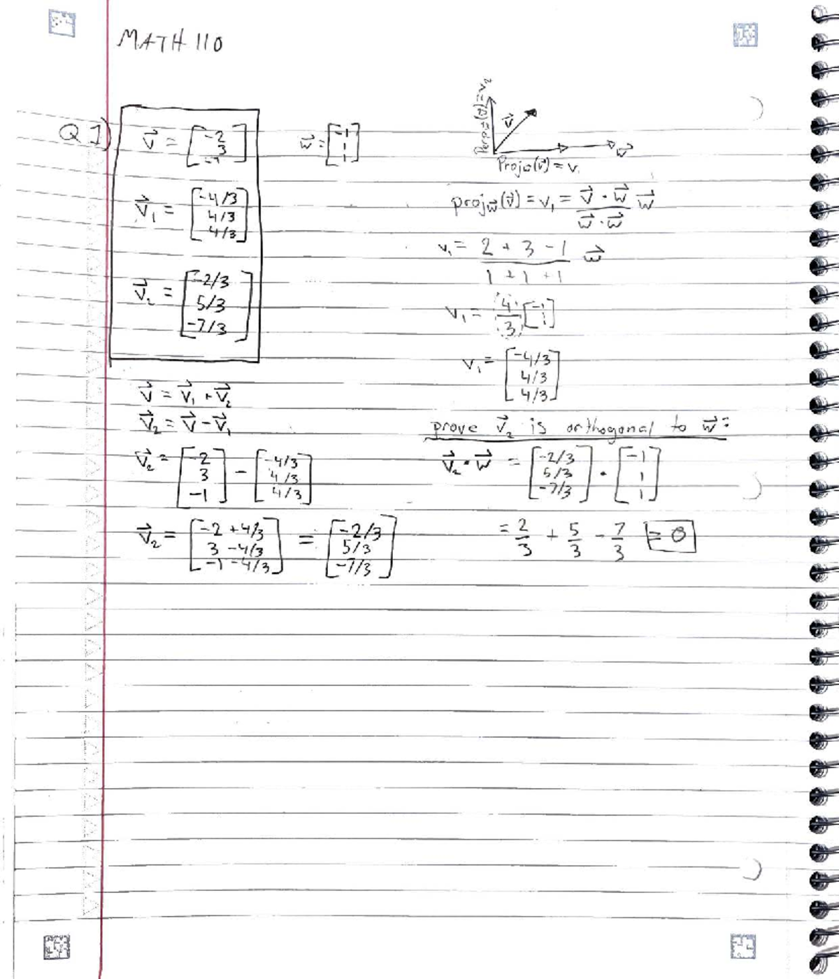MATH 110 Homework 3: Question 1 Solutions and Proofs - Studocu
