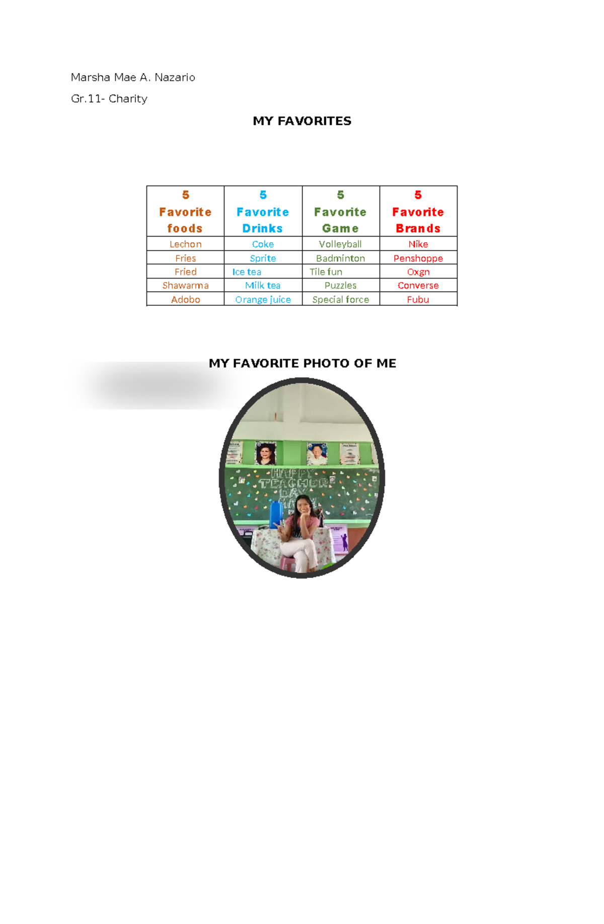 Marsha mae nazario Activety 3 - BSED- English - Marsha Mae A. Nazario ...