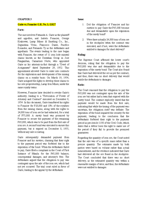 WEEK 5 - Lecture notes for Obligations and contracts. - Type Definition ...