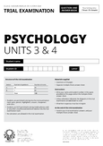 Unit 3 and 4 psychology - Grade: 12 - Victorian Certificate of ...