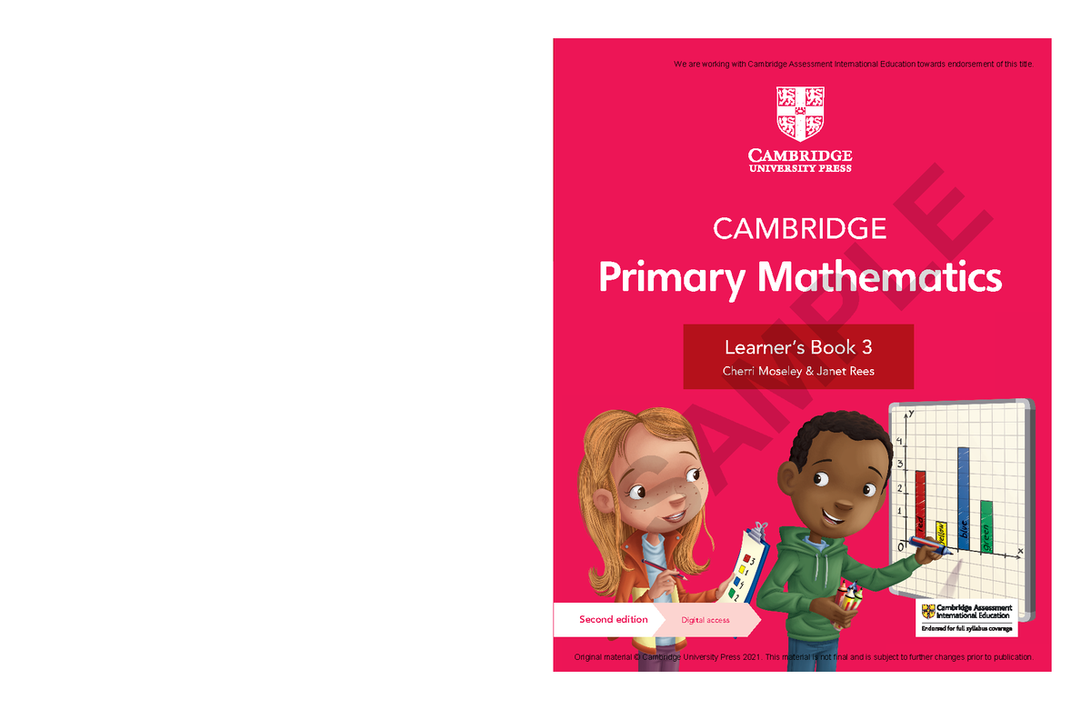 Cambridge Primary Maths Stage 3 Learner's Book Overview - Studocu