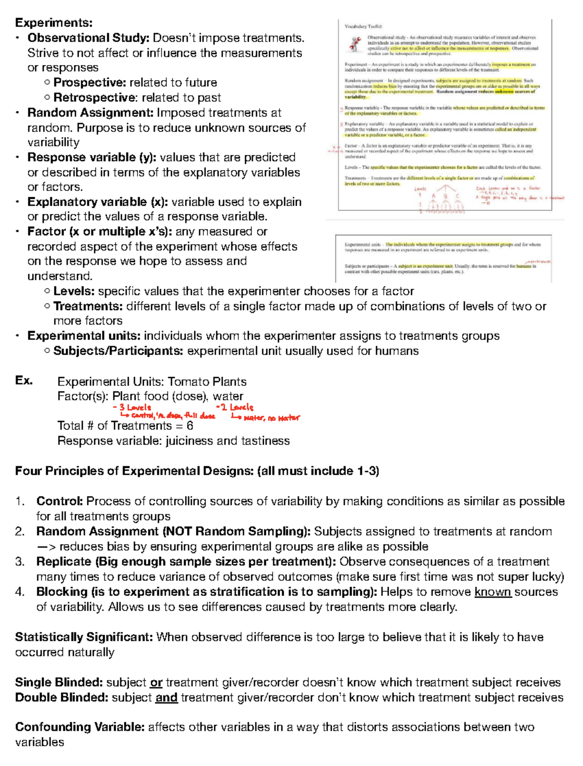 Statistics Review - Experimental Design: Key Concepts & Principles ...