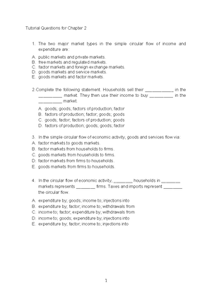 [Solved] The role of the Foreign sector in the circular flow ...