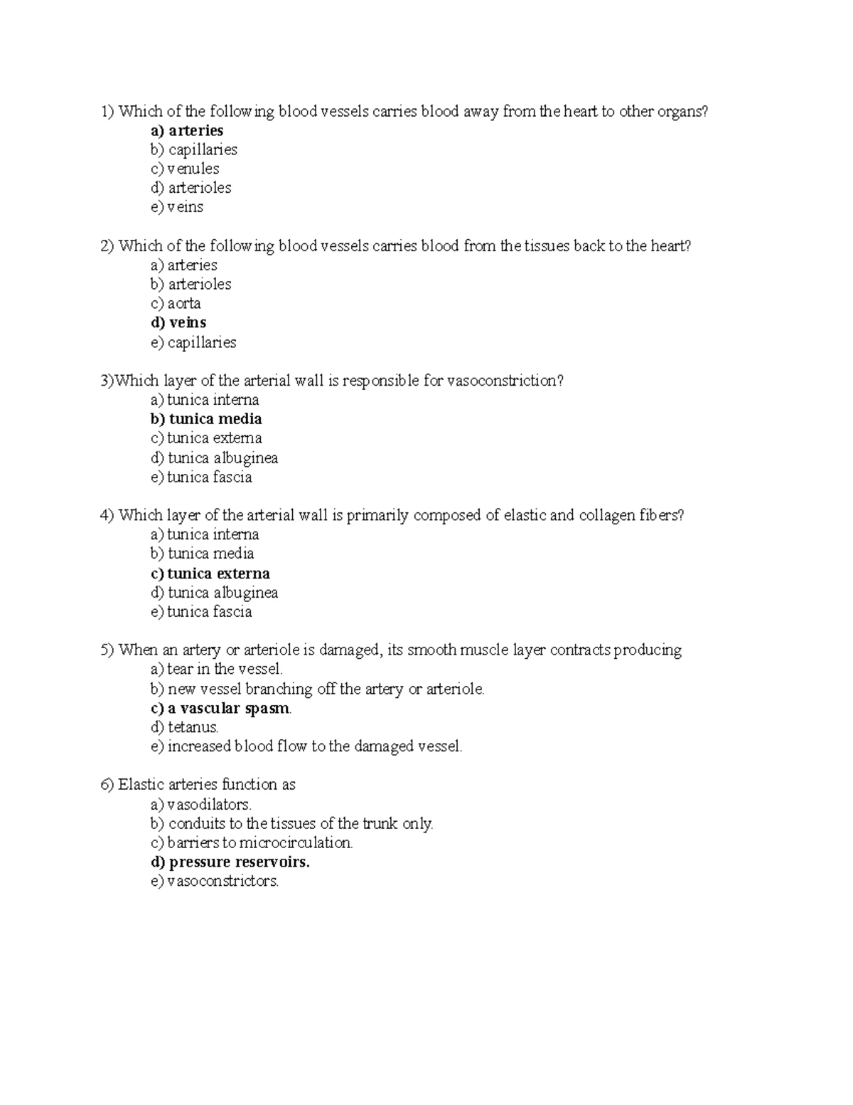 Chap 15 Special Senses Practice Exam Questions with answers - PRS ...
