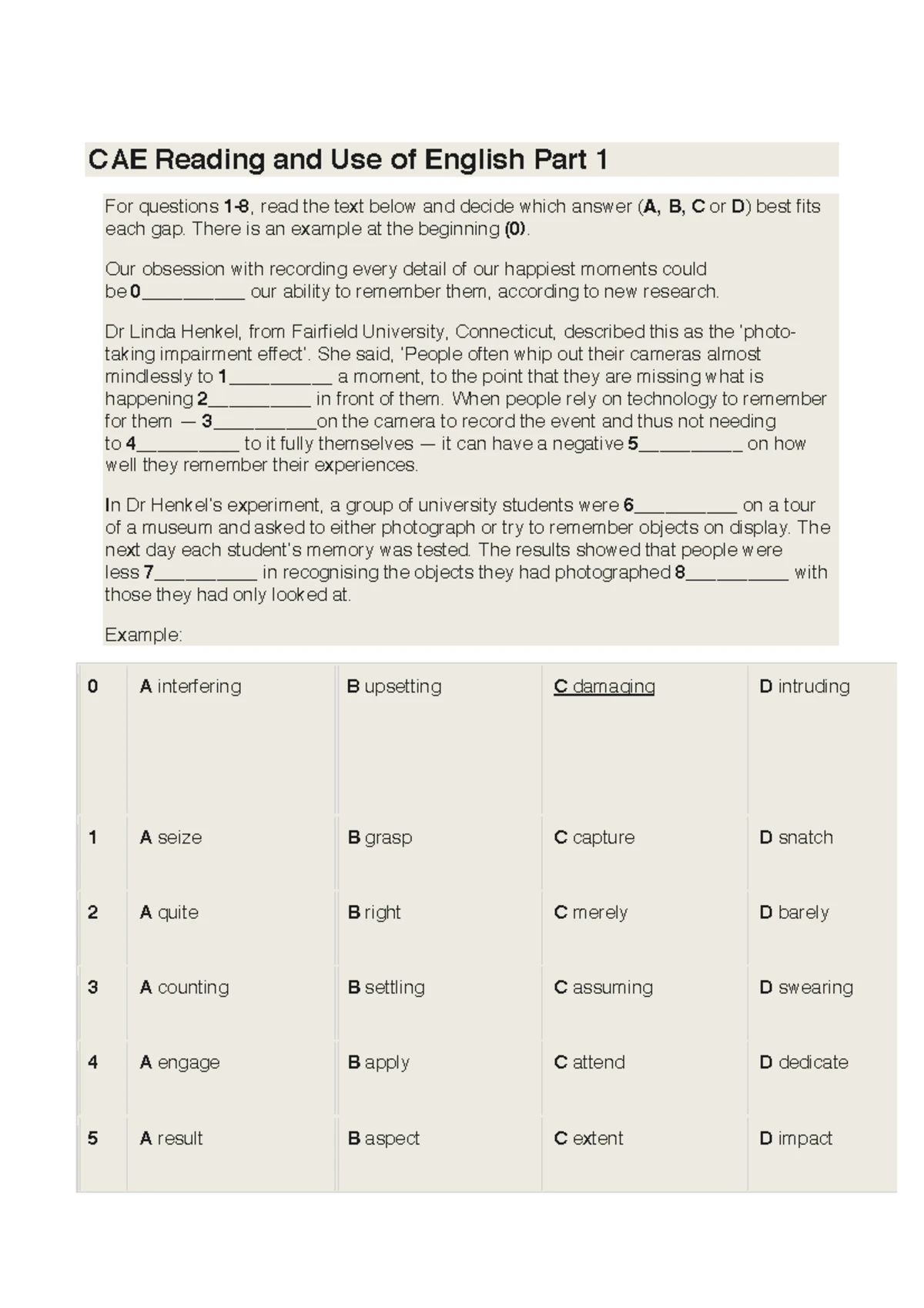 Interchange 2 Workbook Answers - 1 Good memories Exercise 1 A Verb Past tense Verb Past tense be ...