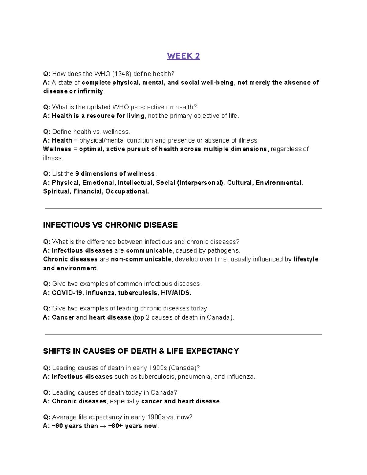 Healthsci 1001: Comprehensive Exam Prep on Health Concepts and ...