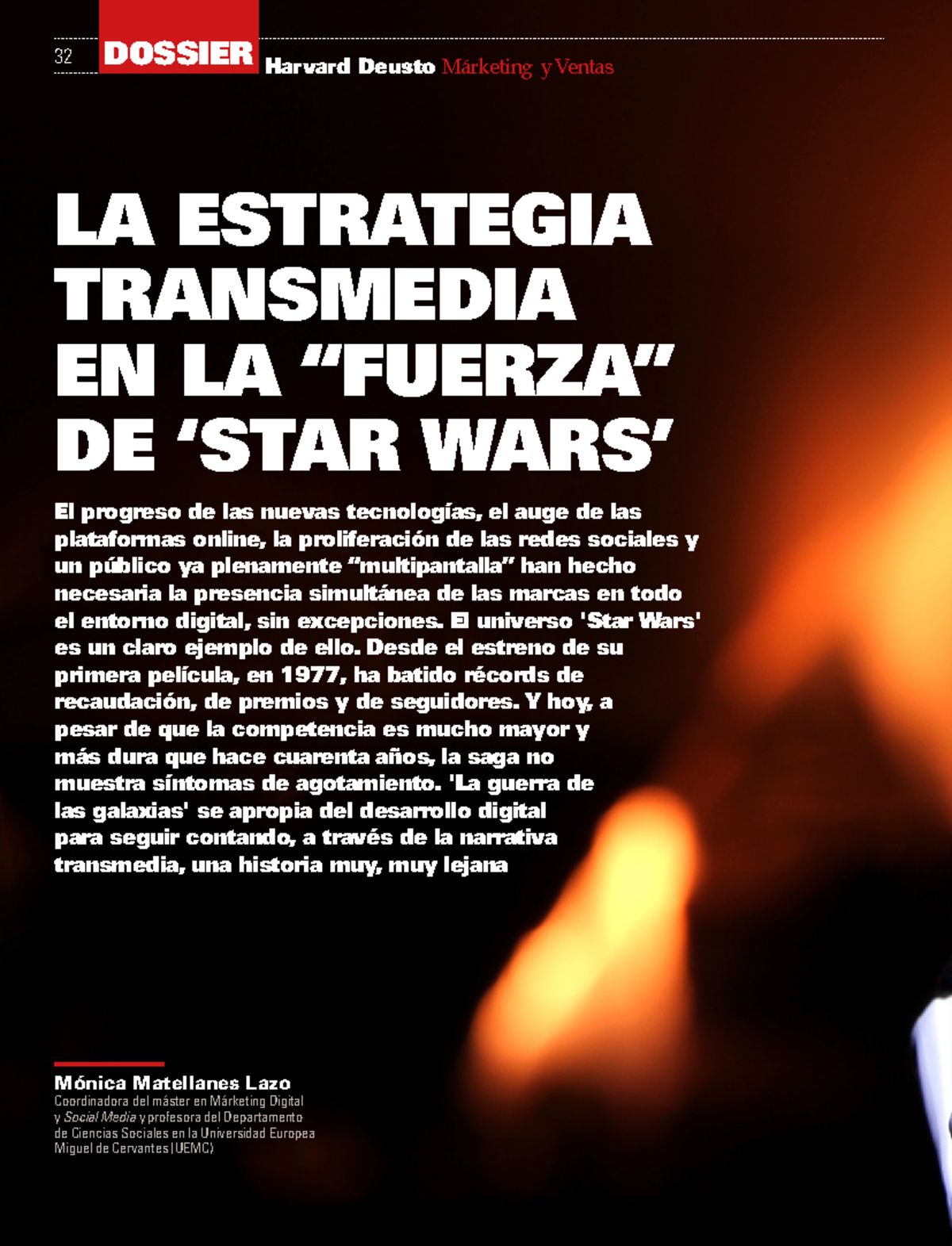 La estrategia Transmedia en la fuerza de Star Wars Lectura - El ...