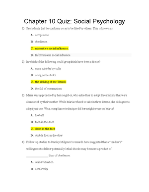 Chapter 6 Quiz Memory - Chapter 6 Quiz: Memory The steps to memory can best be described as ...