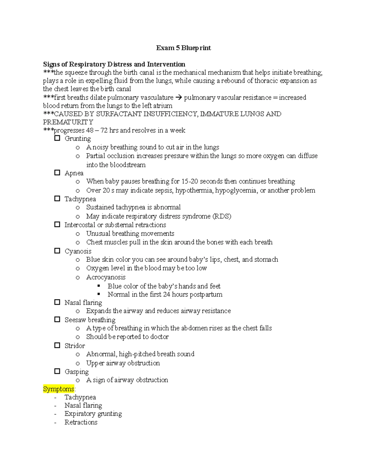 OB 210: Exam Study Guide - Gynecologic Conditions Practice Questions - Studocu