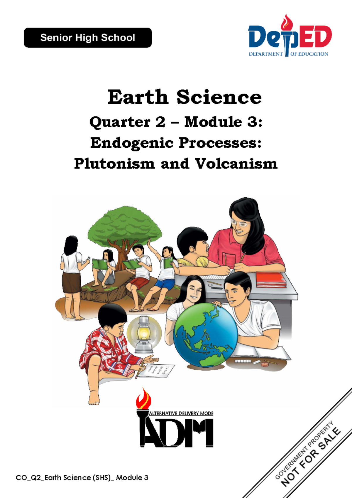 CO_Q2_Earth Science (SHS) Module 3: Endogenic Processes - Plutonism ...