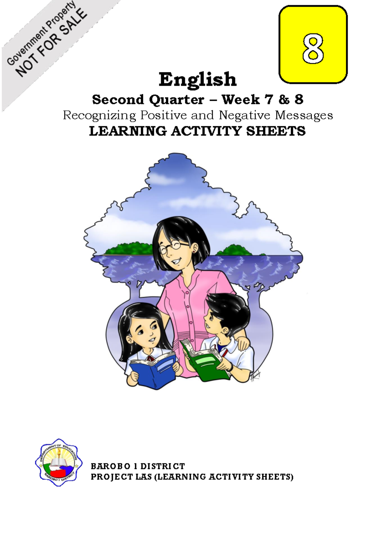 ENGLISH 8 LAS for Second Quarter Weeks 7-8: Analyzing Messages - Studocu