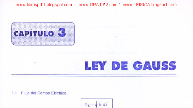 CAPÍTULO 3: Ley de Gauss - Ejercicios Resueltos y Aplicaciones - Studocu