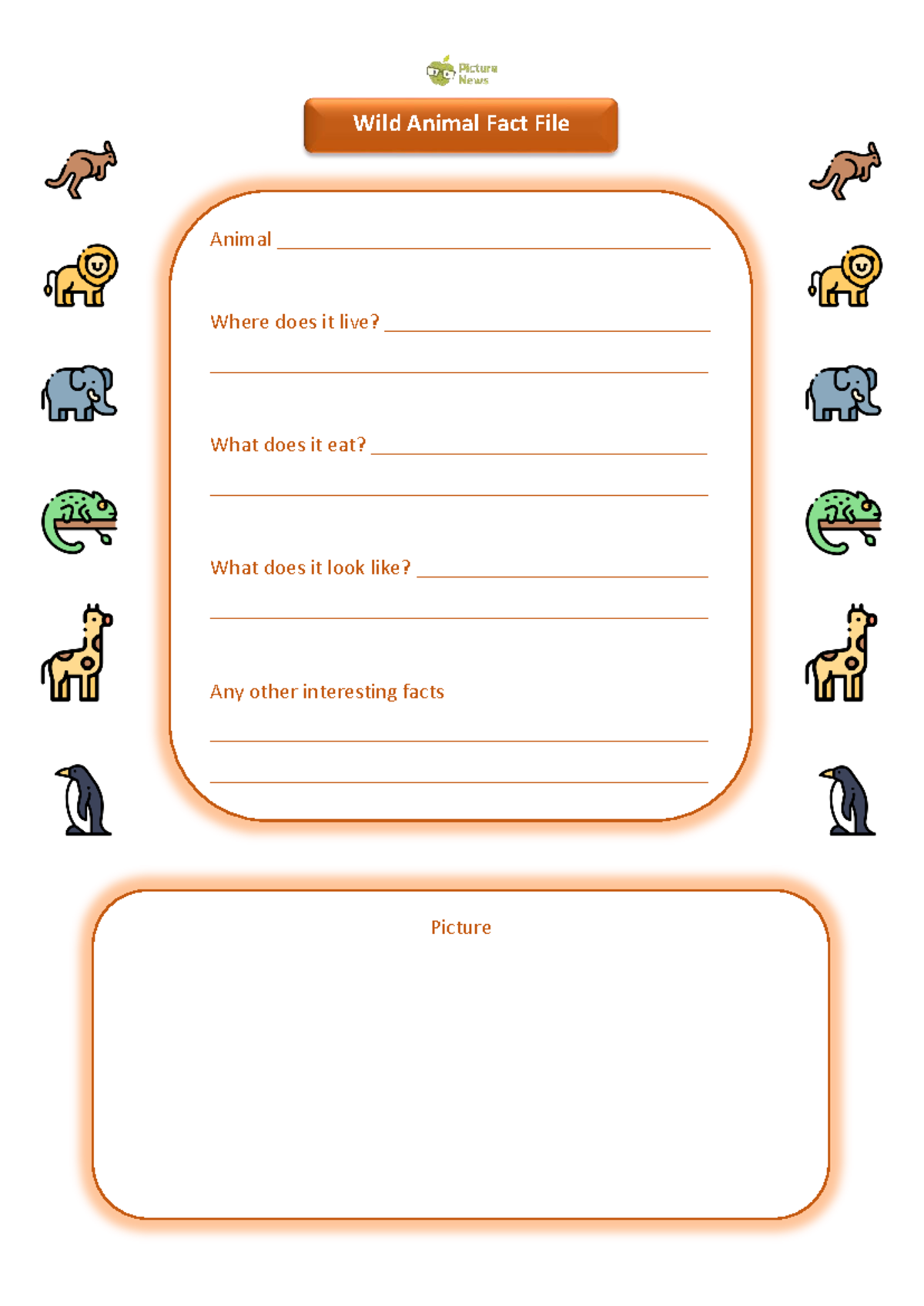 Wild Animal Fact File - Haha - Wild Animal Fact File Animal