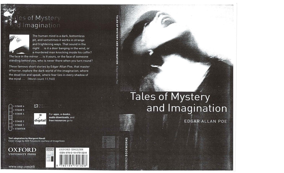 Tales of Mystery and Imagination: Edgar Allan Poe - Study Notes - Studocu
