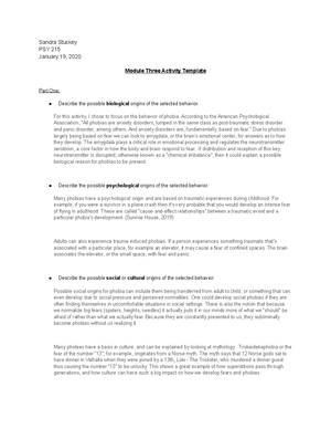 PSY 215 Project Two Power Point Complete PDF - OBSESSIVE THOUGHTS ...