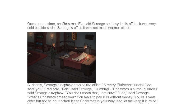 A Christmas Carol: A Study of Transformation and Redemption - Studocu