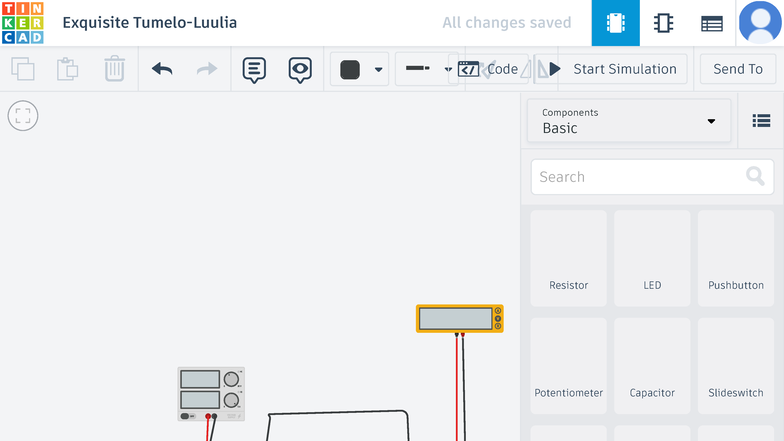 Circuit design Exquisite Tumelo-Luulia - Tinkercad - This is an ...