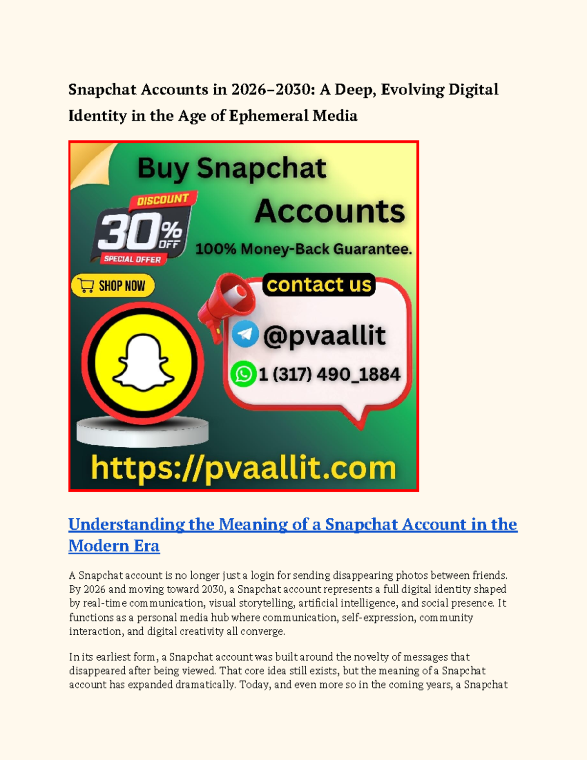 Buying Snapchat Accounts Safely: A Guide for 2026 and Beyond - Studocu