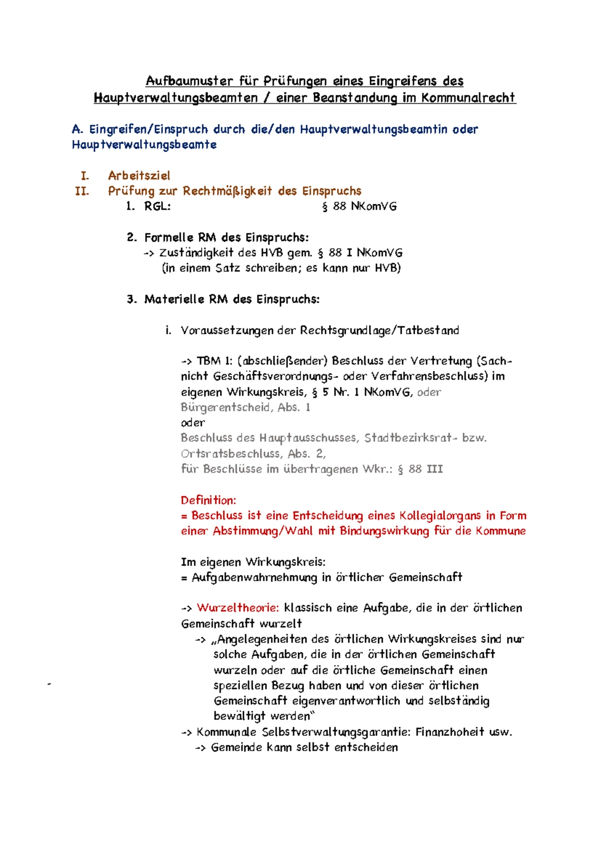 Prüfungsklausur 08: Wichtige Aspekte und Themenübersicht - Studocu