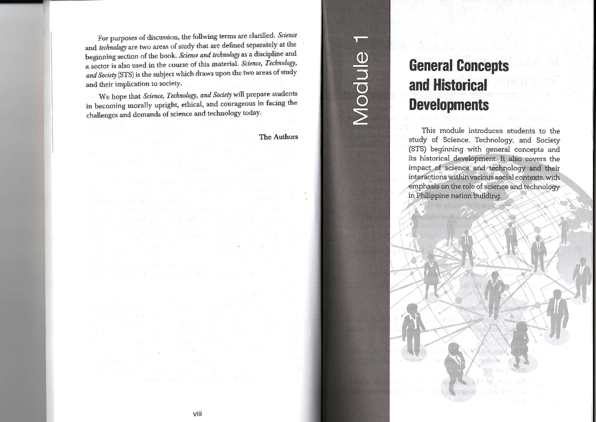 Module 1: General Concepts and Historical Developments in Science, Technology, - Studocu