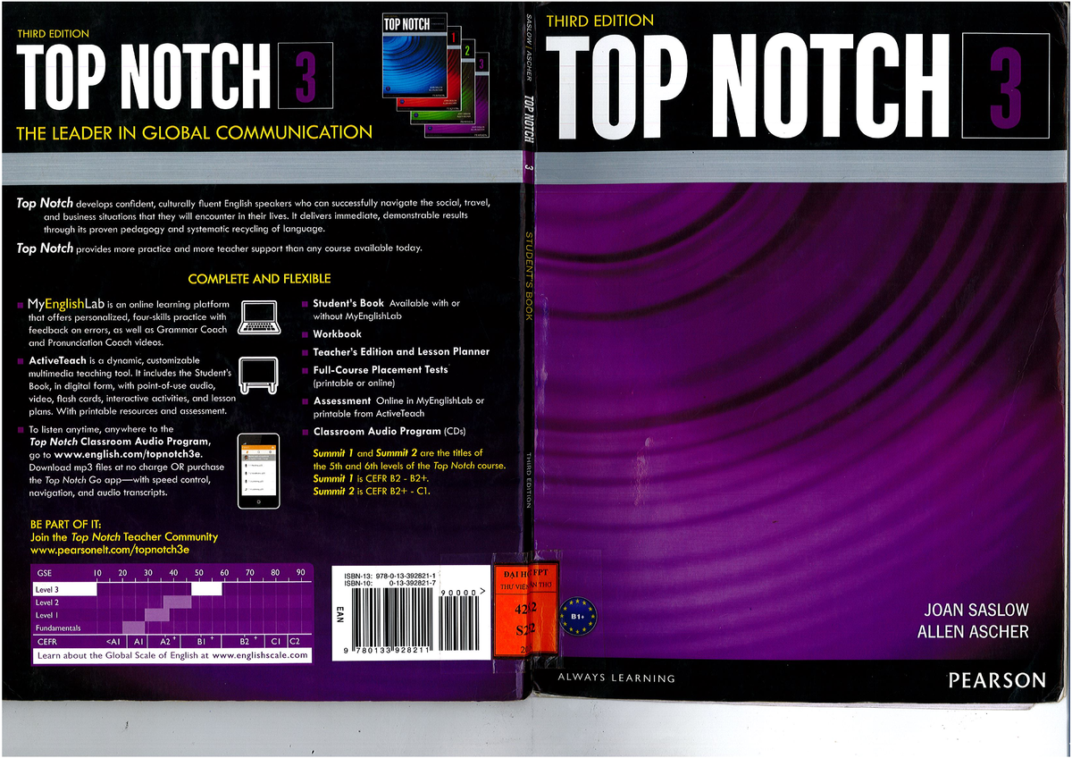 Top Notch 3 (Units 1-5) - Study Notes and Key Concepts - Studocu