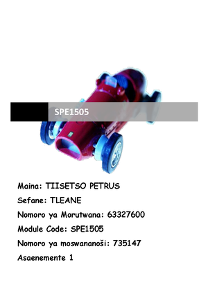 [Solved] Re fe maina a magorontu ka moka a o ithutilego ka ona mo ...