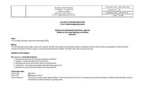 THE Infant AND Toddler Early Development Program OF THE ECCD Council ...