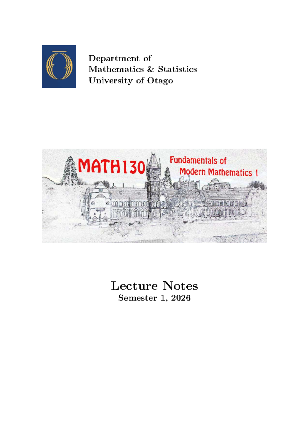 MATH101 Lecture Notes: Functions and Intervals - Semester 1, 2026 - Studocu