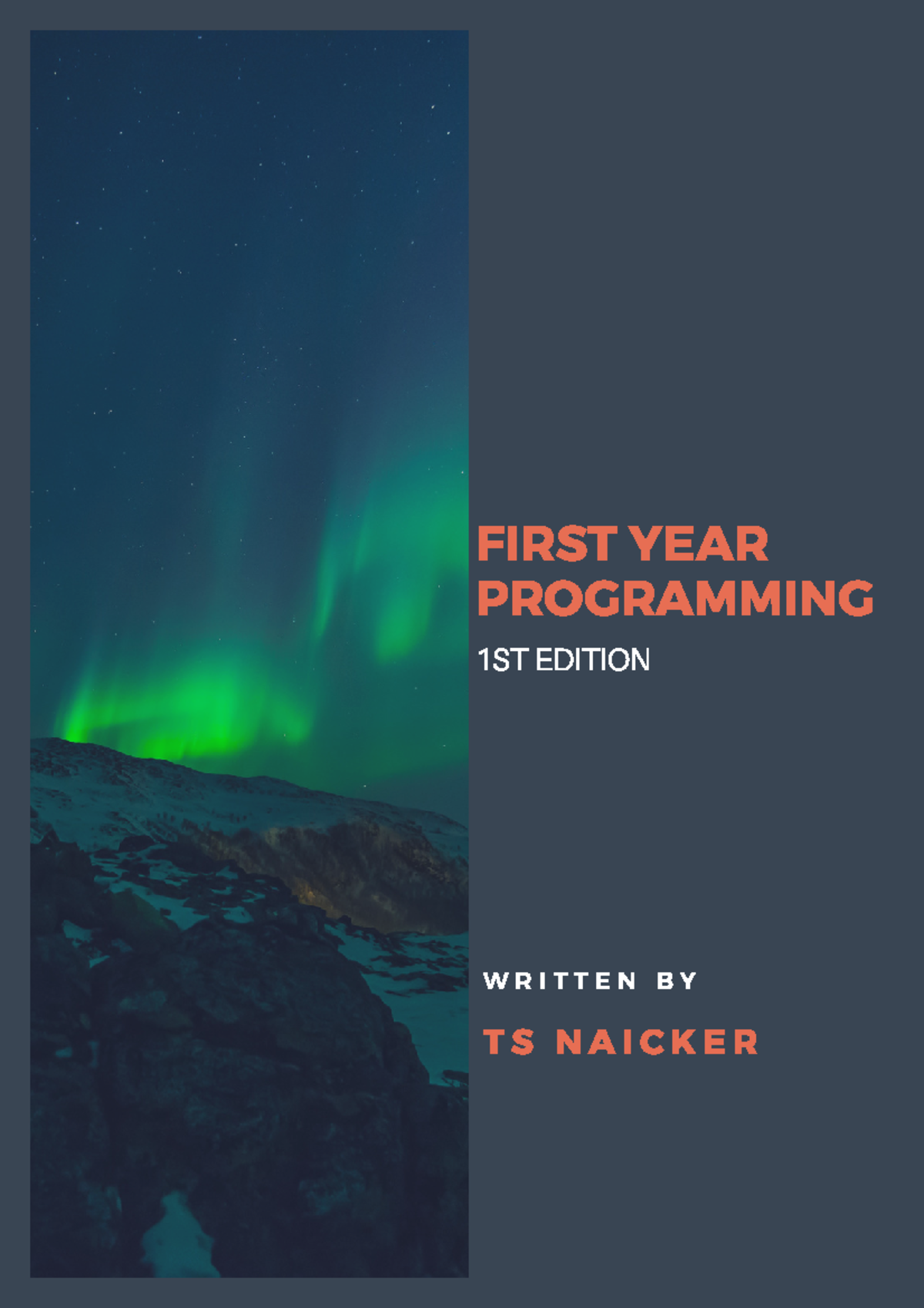 Comp 100 1st Edition - Extra practice - ####### 1ST EDITION FIRST YEAR PROGRAMMING T S N A I C K ...
