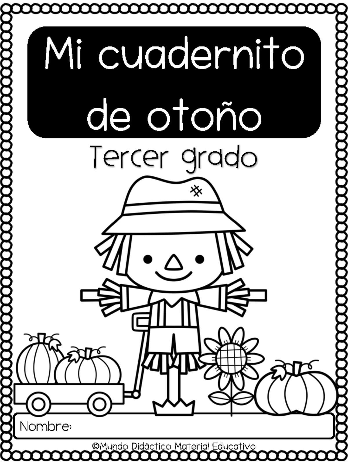 Cuadernito de otoño Tercero - Mi cuadernito de otoño Tercer grado ...