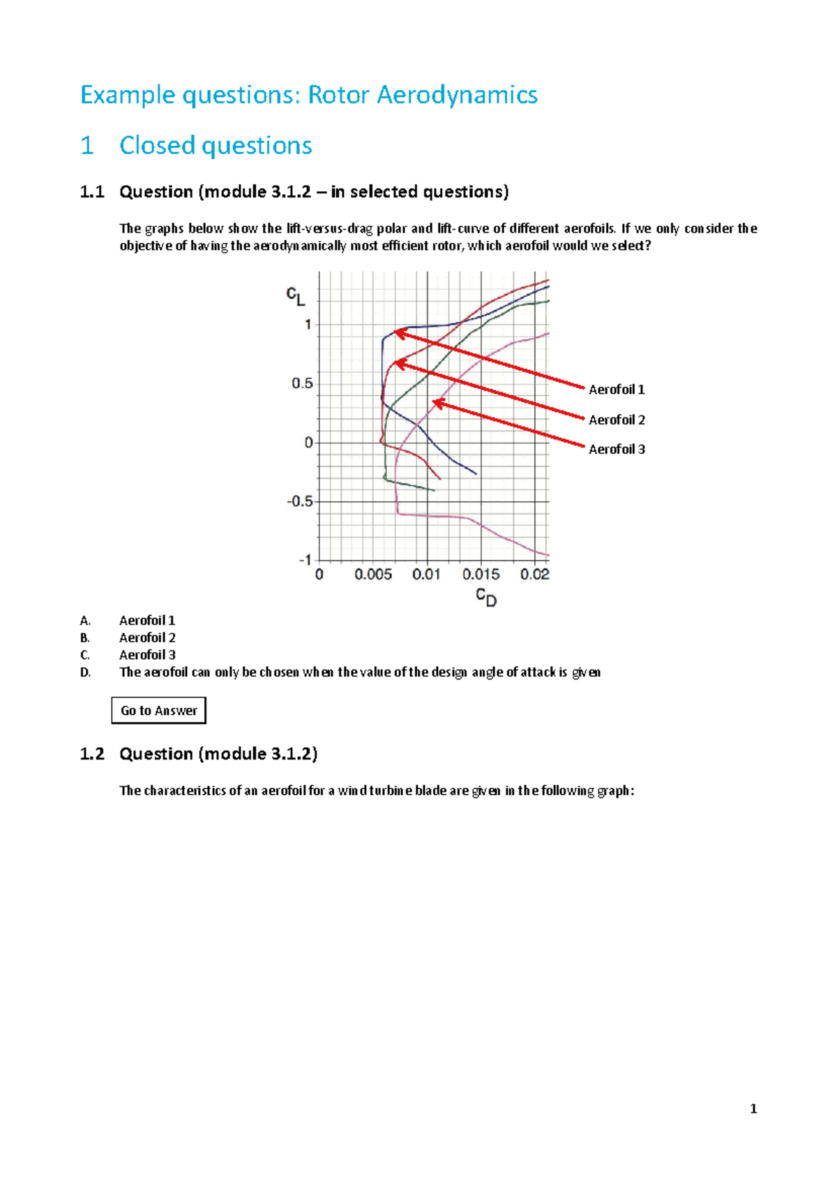 3. Rotor Aerodynamics - Module 3 Questions and Answers - Studeersnel