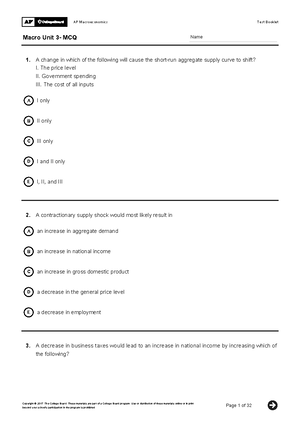 [Solved] A country is in a shortrun macroeconomic equilibrium At its ...