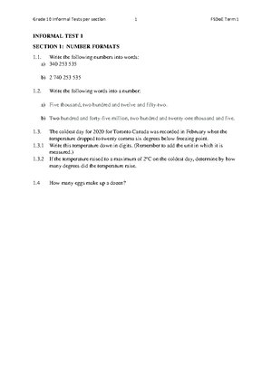 Grade 8 investigation number patterns - Number Patterns Investigation ...